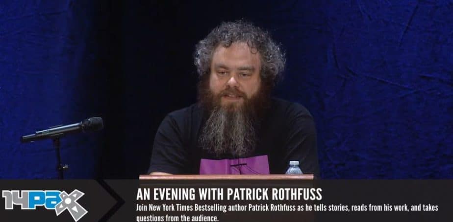 PAX Prime 2014 – An Evening with Patrick Rothfuss – The Unoffical ...