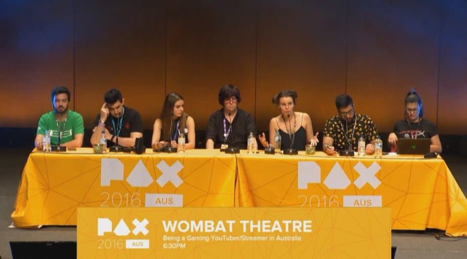 PAX AUS 2016 – Being a Gaming YouTuber/Streamer in Australia – The ...
